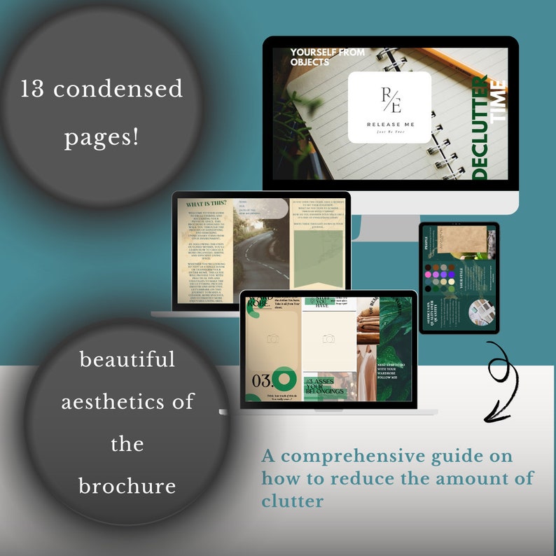 Minimalist, 30 Day Declutter, Task Tracker, Declutter Checklist ...