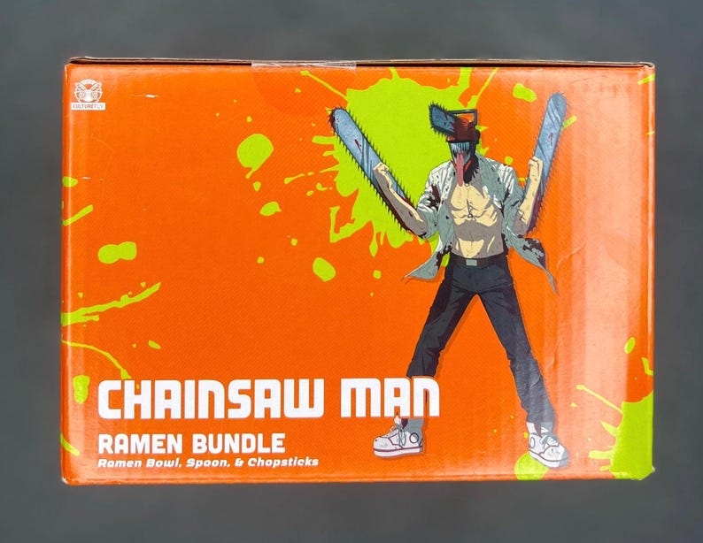 Chainsaw Man Ramen Bowl Set - Etsy