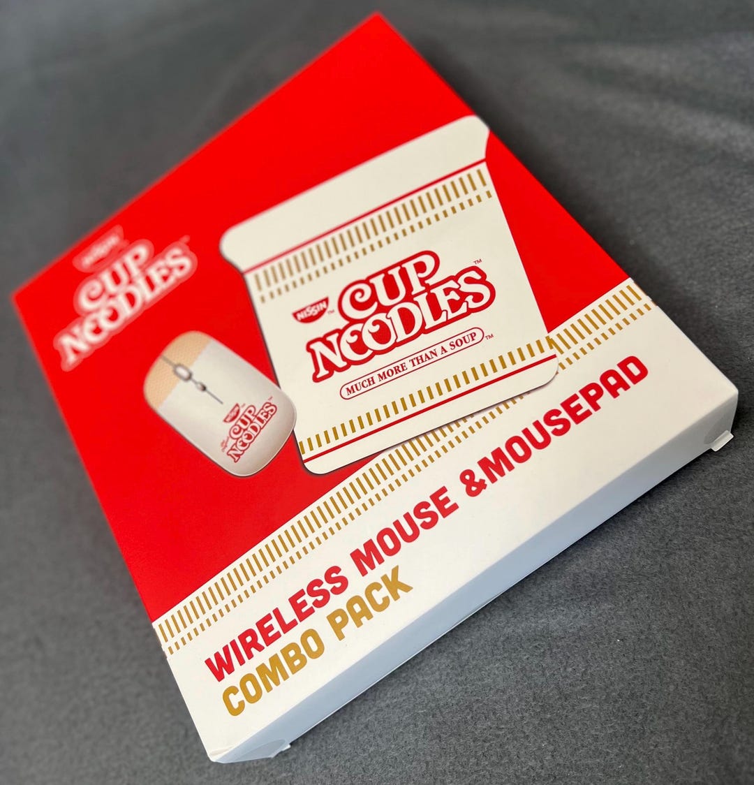 Cup Noodles Cup O Noodles Wireless Mouse & Mousepad Combo Pack - Etsy
