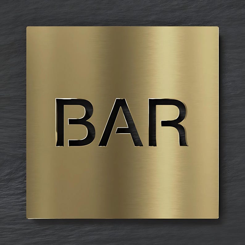 Metal Backlit Sign, LED Laser Cut INDOOR or OUTDOOR Standoff Business ...