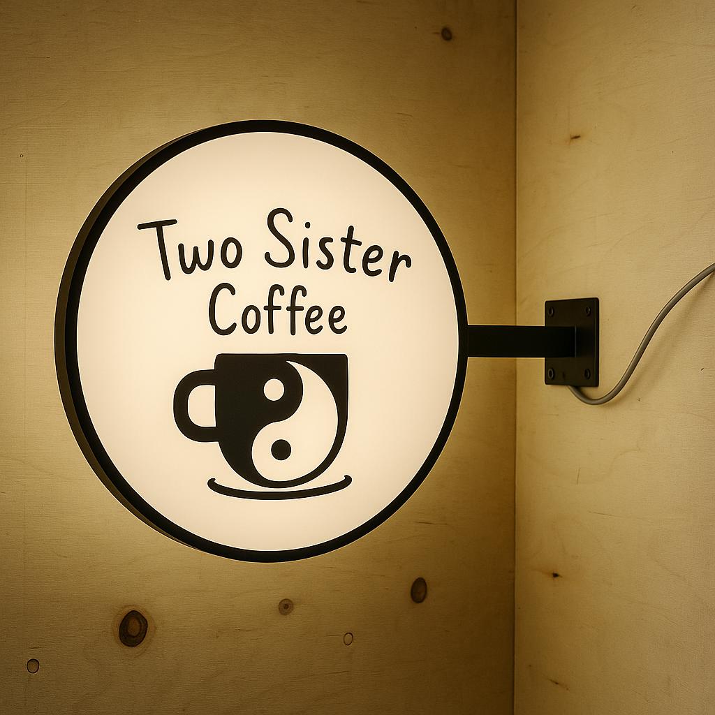 Round Light Box, Storefront Light Box Sign, LED Light Box, Outdoor Logo Sign, Outdoor Hanging ...