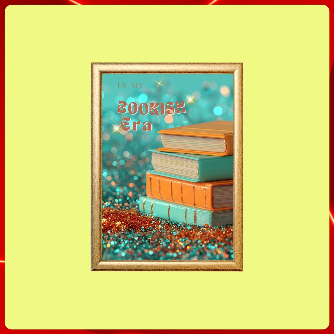 In My Bookish Era, Taylor Swift Poster for Book Lovers (digital ...