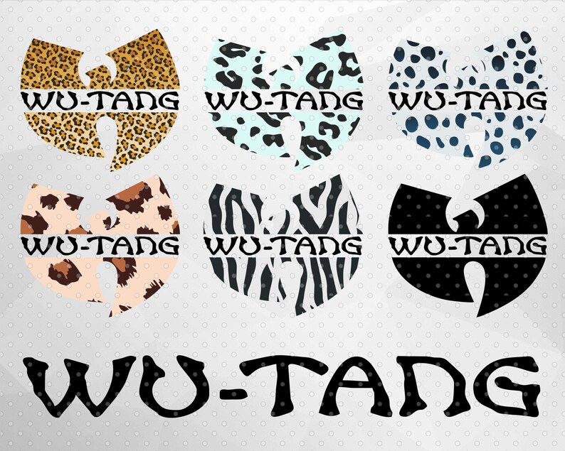Wu Tang Svg Bundle, Rap Hip Hop Svg, Clan Svg, Wu Tang Animal Print ...