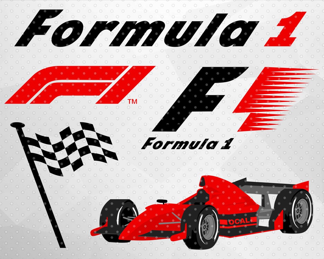 Racing Car Svg, Formula 1 Svg, F1 Racer Svg File, Racer Svg, Auto Racer ...