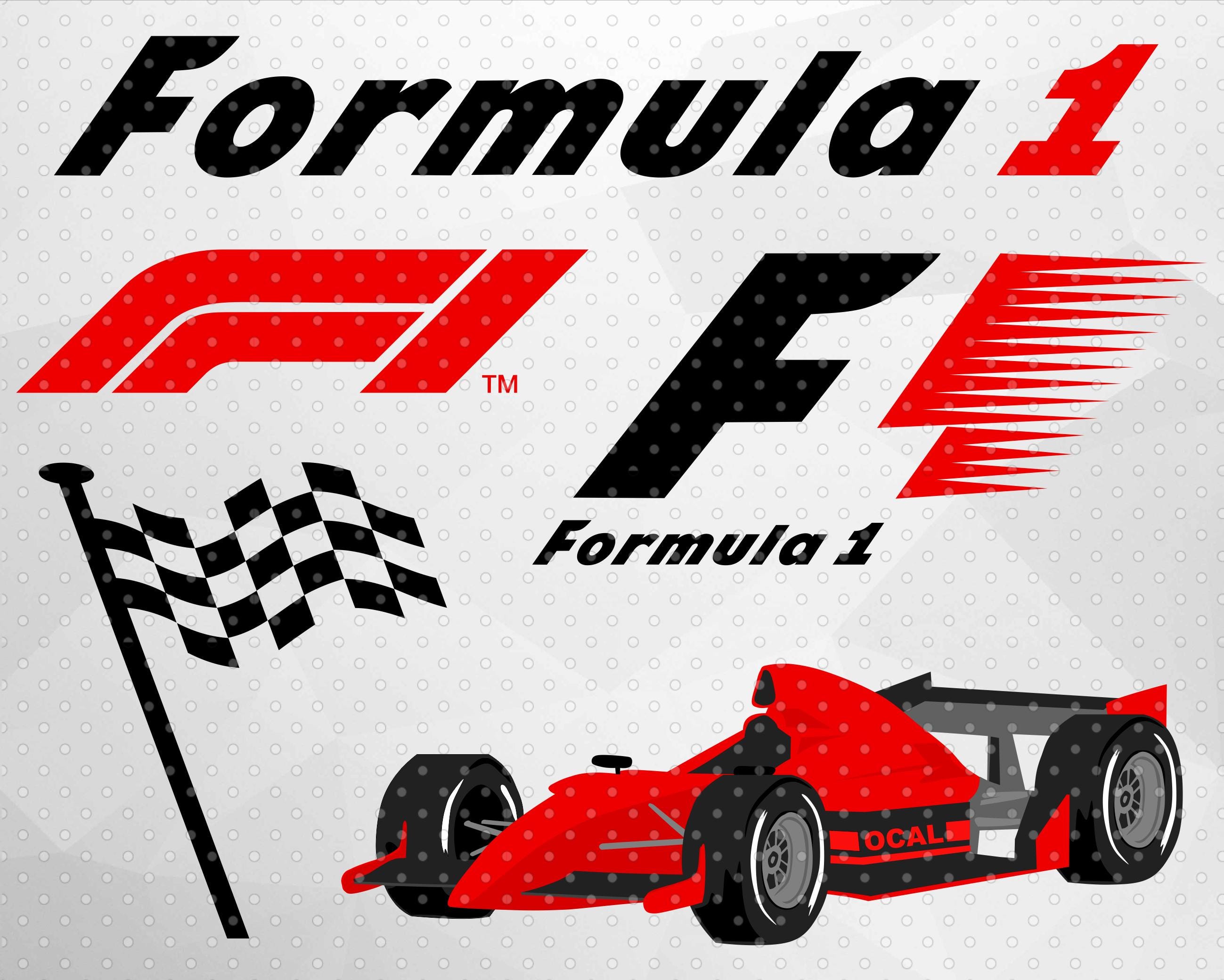 Racing Car Svg, Formula 1 Svg, F1 Racer Svg File, Racer Svg, Auto Racer ...