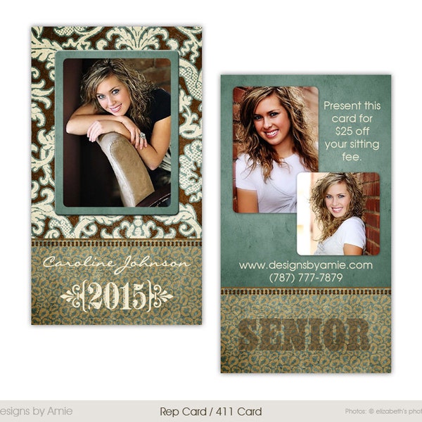 Senior Rep Card - Etsy