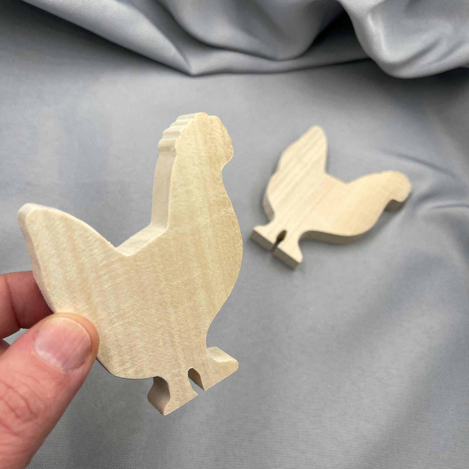 Wood Chicken Cutouts, Unfinished Wood Hen, Craft Diy Wood Projects ...