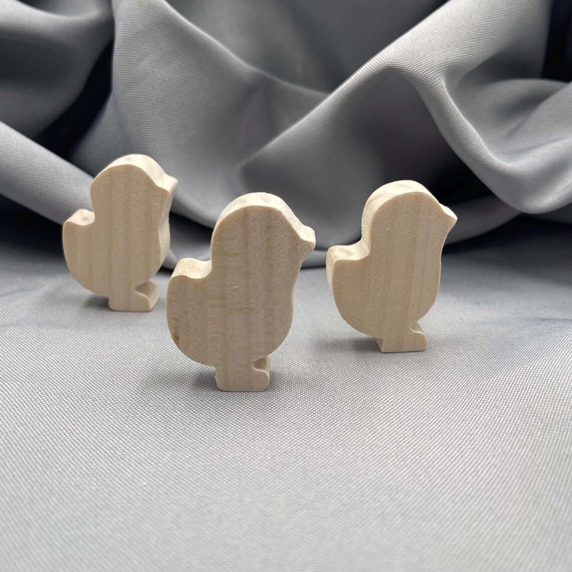 Unfinished Wooden Baby Chick Craft Shape, Easter Spring Tier Tray Decor ...
