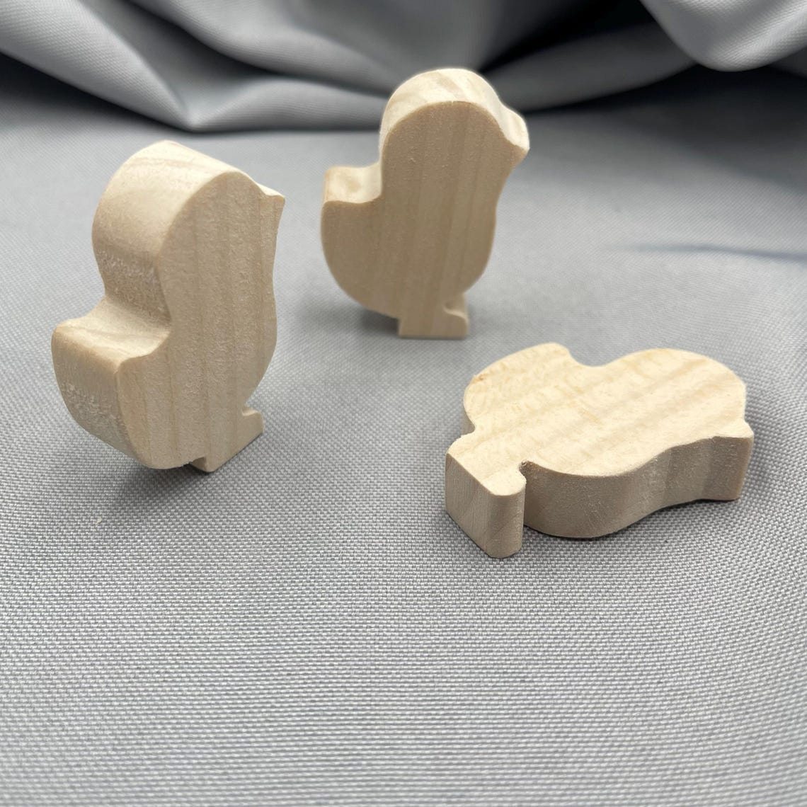 Unfinished Wooden Baby Chick Craft Shape, Easter Spring Tier Tray Decor ...