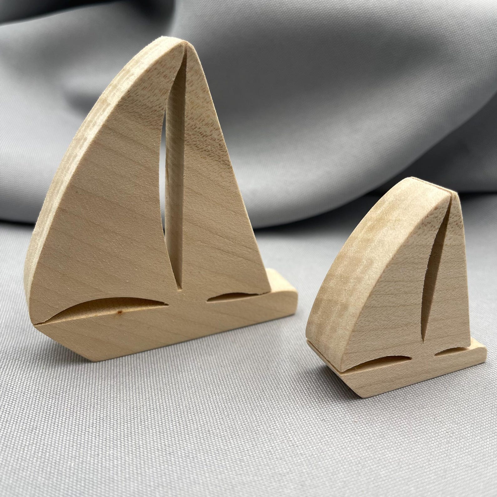 Unfinished Small Standing Sailboat, Wooden Blank Boat Cutout, Small ...