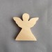 Mini Wood Standing Angel Cut Out, Unfinished Angel, Small Craft ...
