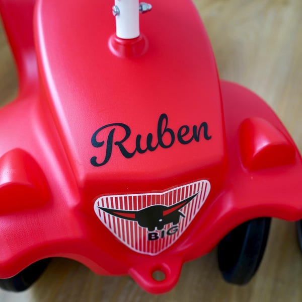 Bobby Car Aufkleber Selbst Gestalten