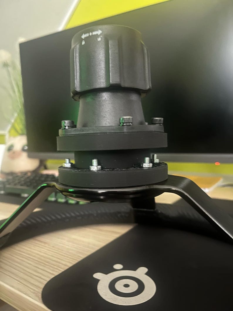 Fanatec QR1 QR2 ADAPTER to Custom Steering Wheel L Stable Connection L ...