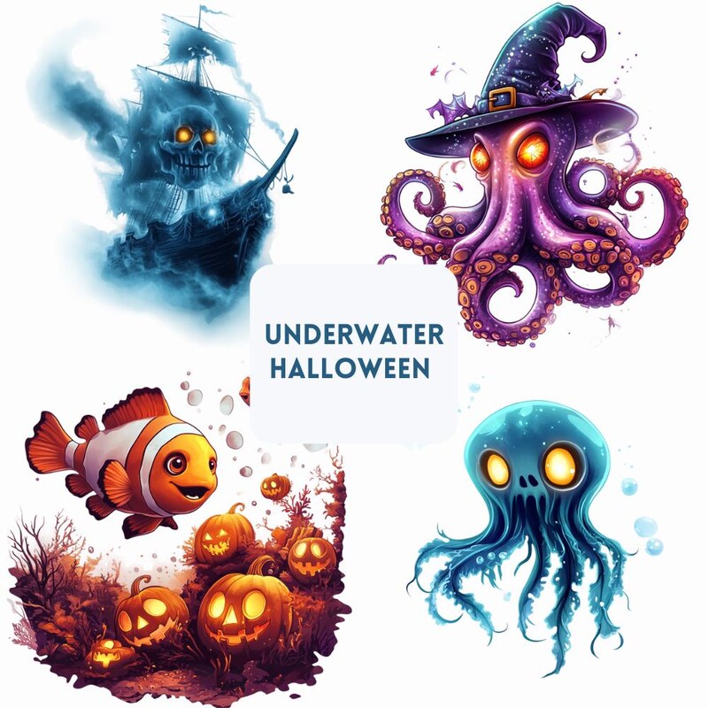 Ocean Halloween Decorations - Etsy
