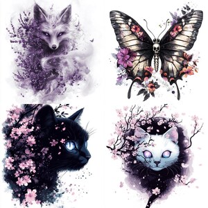 34 Pastel Goth Spring Clipart PNG - 34 Aesthetic Gothic Spring Designs ...