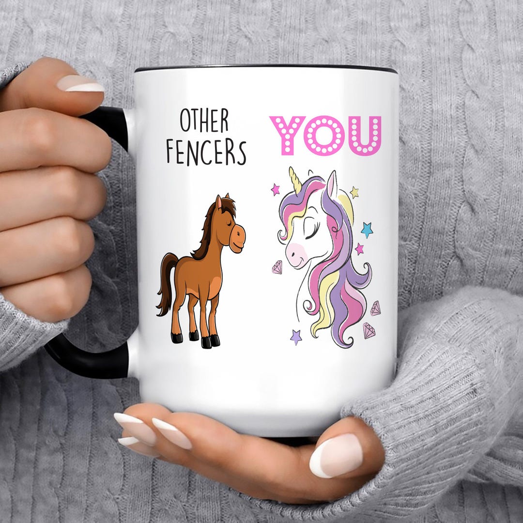 Fencing Gift, Fencing Mug, Best Fencing Gift, Fencing Coffee Mug ...