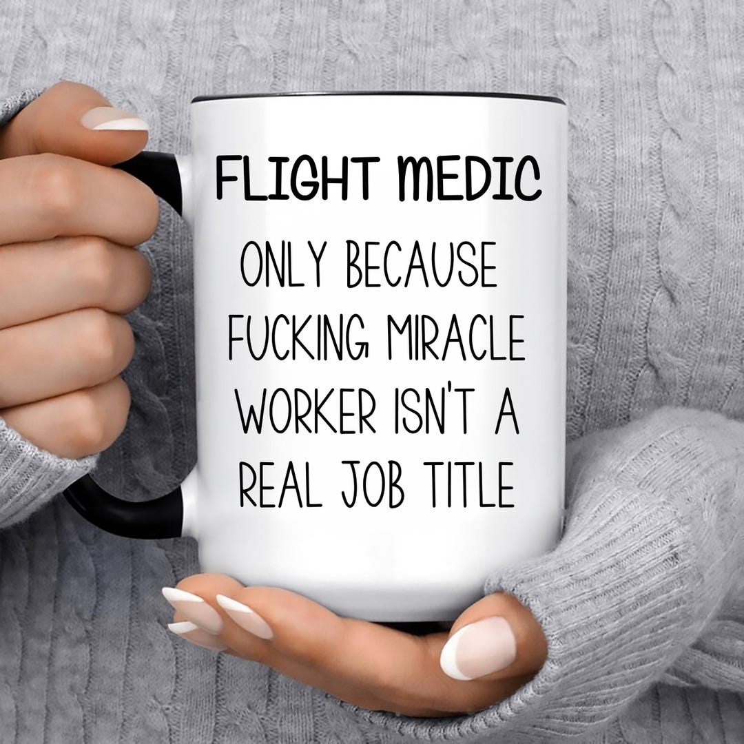 Personalized FLIGHT MEDIC for Birthday, Christmas, Appreciation Gift L ...