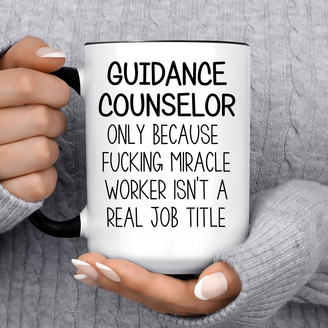 Funny GUIDANCE COUNSELOR Gift Mug L for Women and Men L Appreciation ...