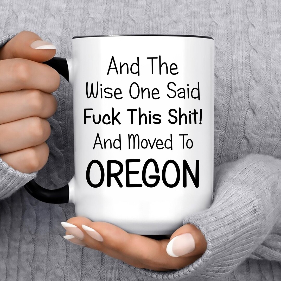 Moving to Oregon Gift, Relocating to Oregon Gift, Oregon Mug, Co-worker ...