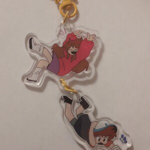 Gravity Falls Dangling Keychains - Etsy