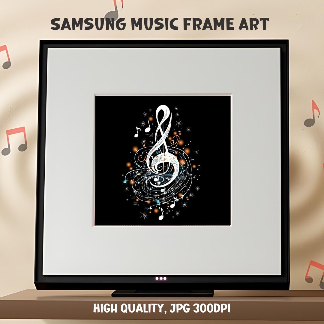 Samsung Frame Music Art | Music Decor for Samsung Frame Music | Music ...
