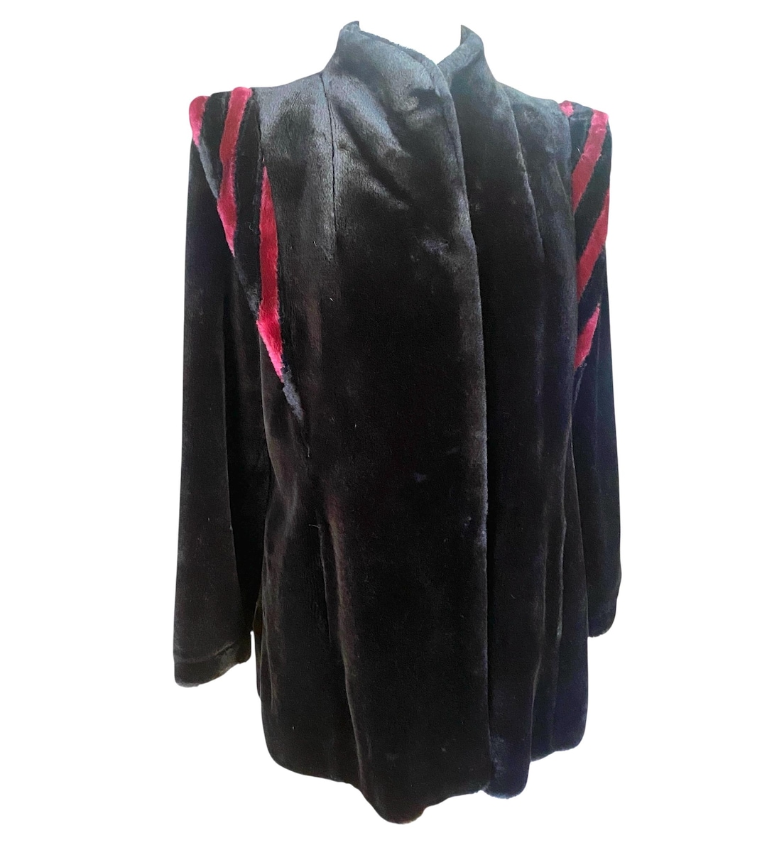 Vintage, 1980s, Faux Fur Coat, Casper, Size Medium, Large - Etsy