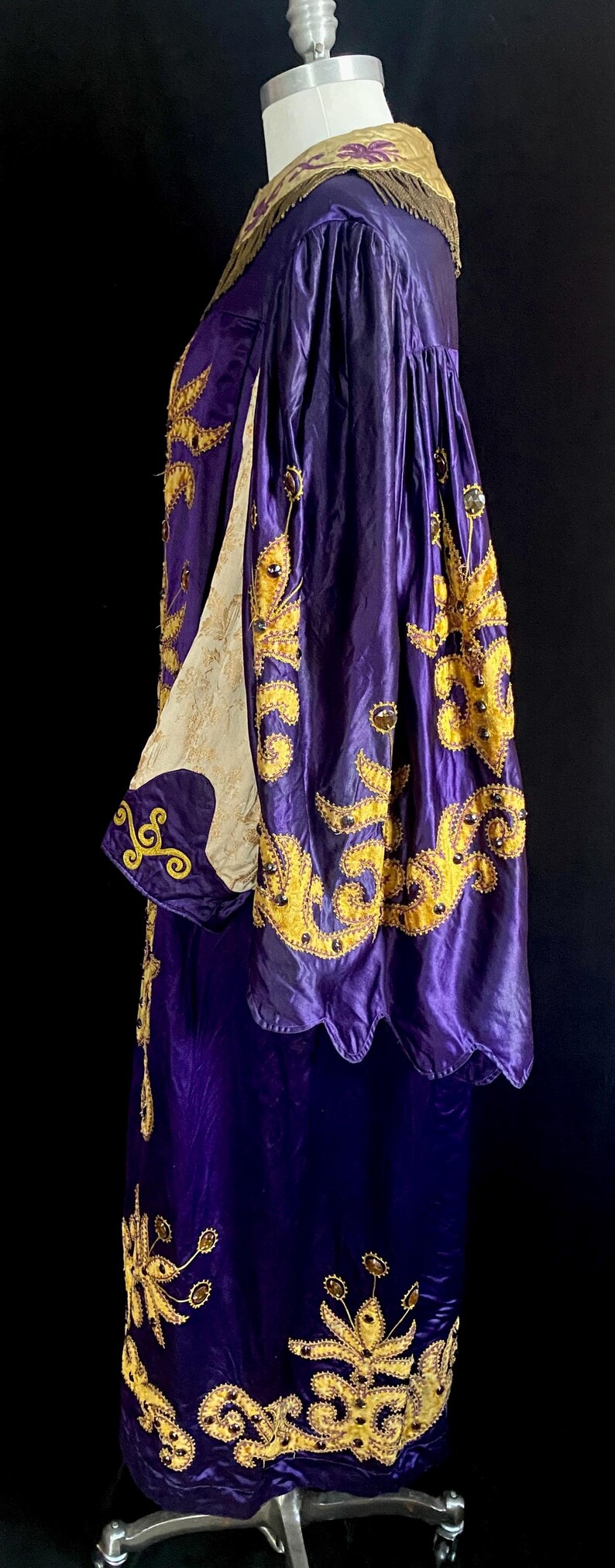 1920s Antique, Vintage, Senior Warden Freemason, Masonic Purple and ...