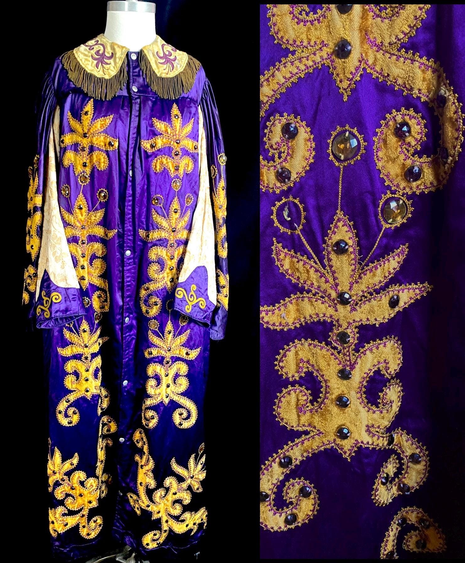 1920s Antique, Vintage, Senior Warden Freemason, Masonic Purple and ...