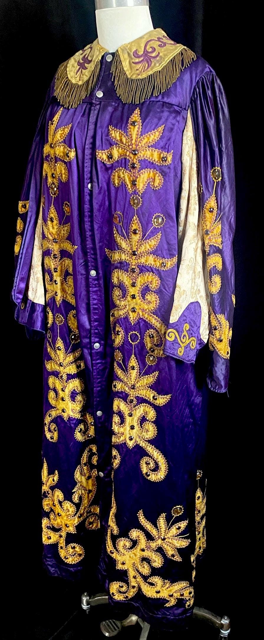 1920s Antique, Vintage, Senior Warden Freemason, Masonic Purple and ...