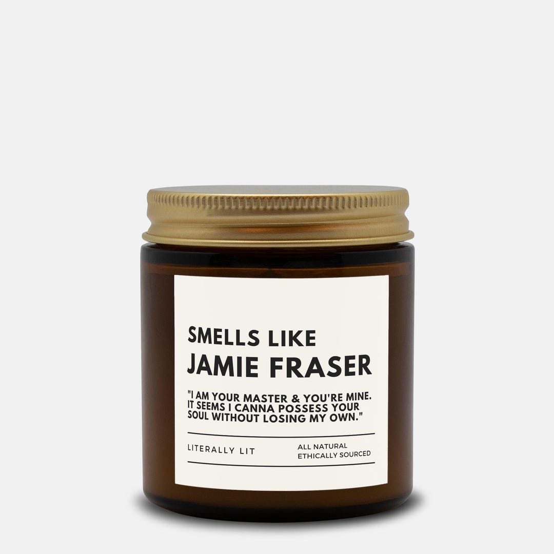 Smells Like Jamie Fraser Candle Outlander Candle, Jamie Fraser Gift ...