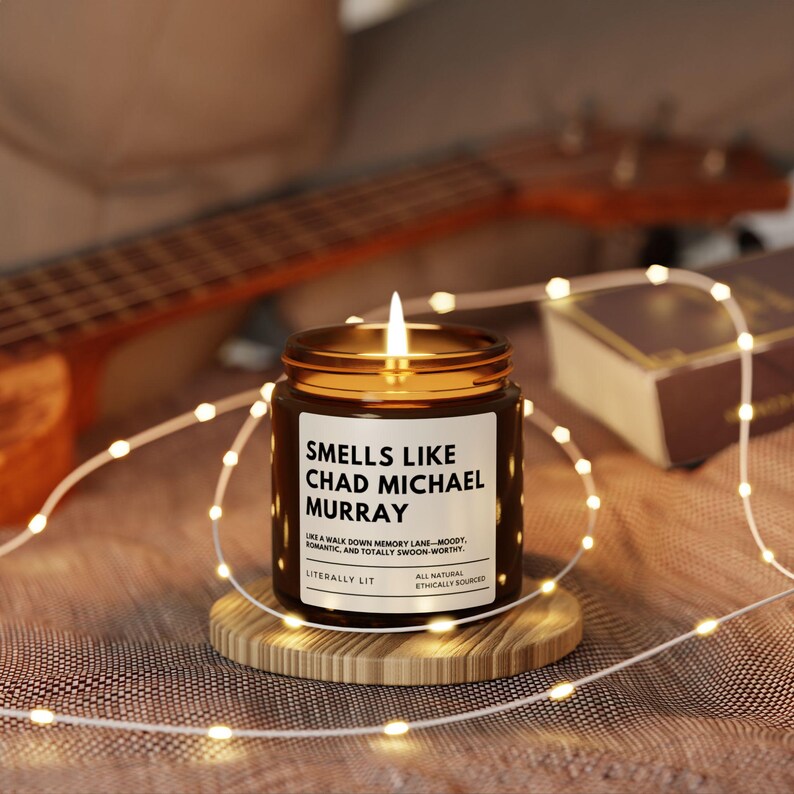 Smells Like Chad Michael Murray Scented Soy Candle, Chad Michael Murray ...