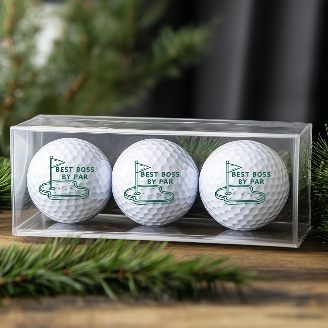 Gift Set, BEST BOSS by Par Golf Ball, Golf Balls for Boss, Golf Gifts ...