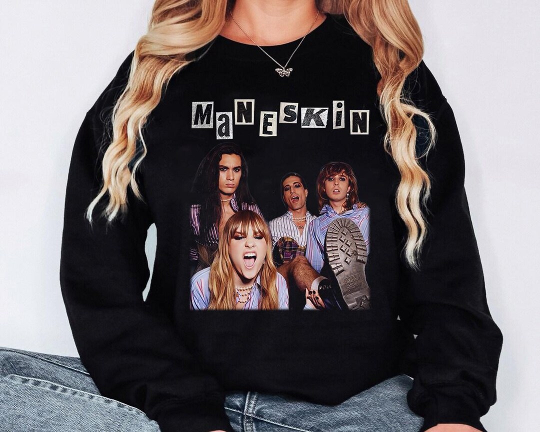 Maneskin Png, Vintage Maneskin Tour Shirt Png, Rock Band Graphic Shirt ...