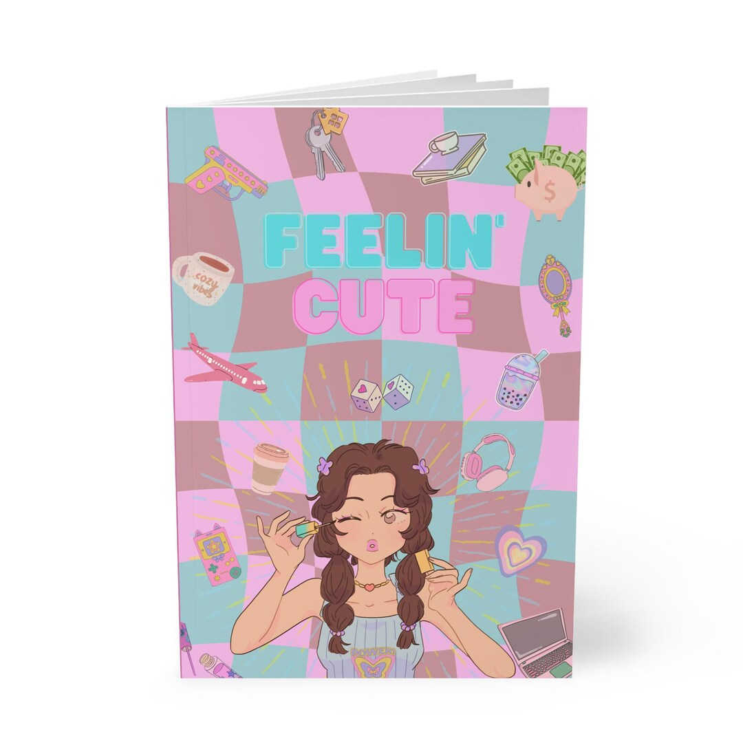 Kawaii Coquette Notebook Cute Soft Cover A5 Journal for Notes ...
