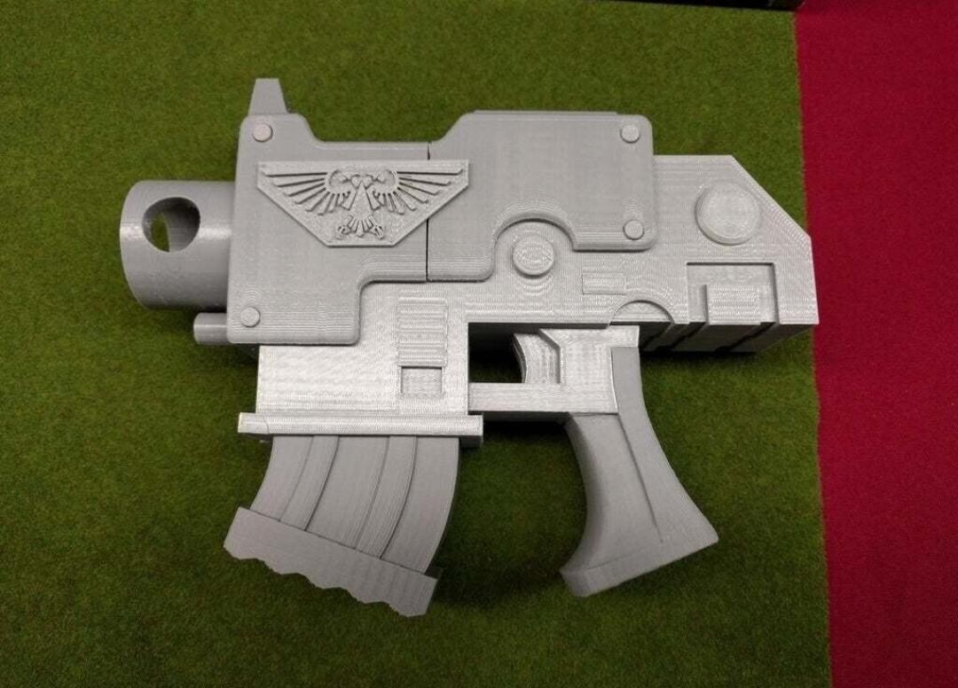 Bolt Pistol Life Sized Cosplay RAW Kit - Etsy
