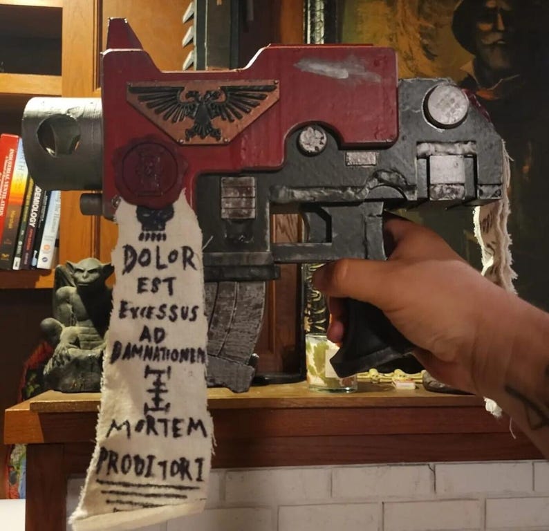 Bolt Pistol Life Sized Cosplay RAW Kit - Etsy