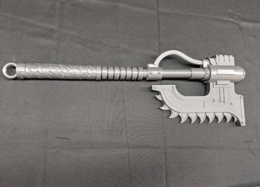 Chaos Chainaxe Life Sized Cosplay RAW Kit - Etsy