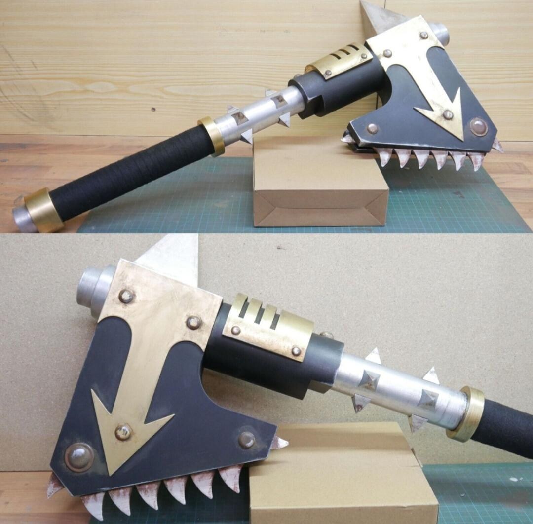 Chain Axe Life Sized Cosplay RAW Kit - Etsy