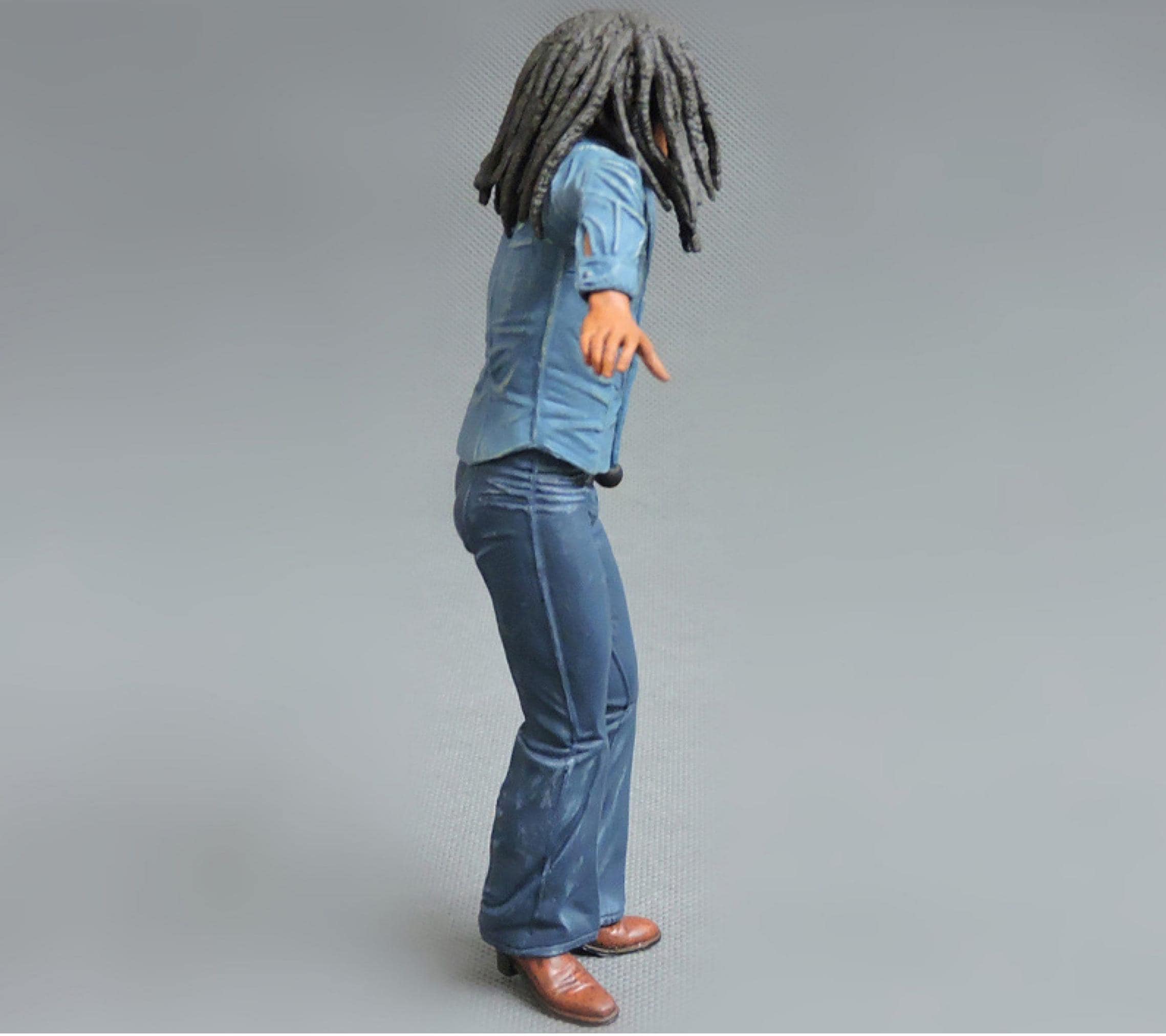 Bob Marley Music Legends Jamaica Singer & Microphone PVC Action Figure ...