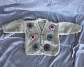 Handmade Baby Cardigan - Etsy