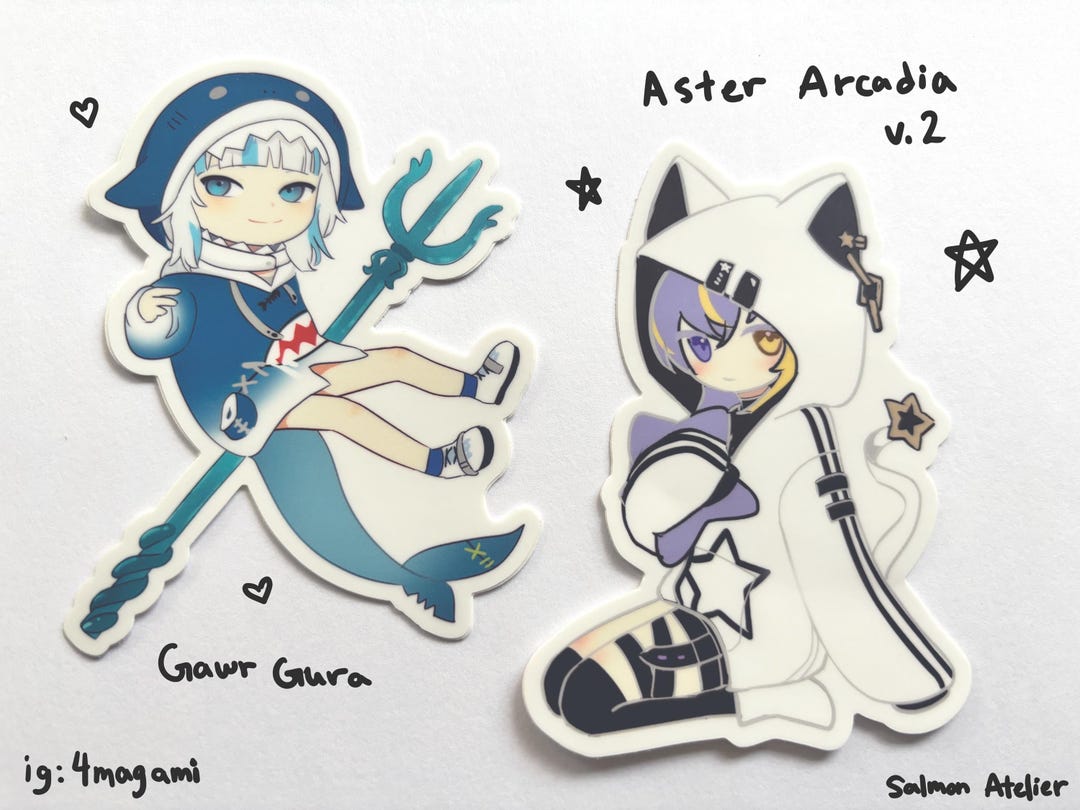Vtuber Stickers - Etsy