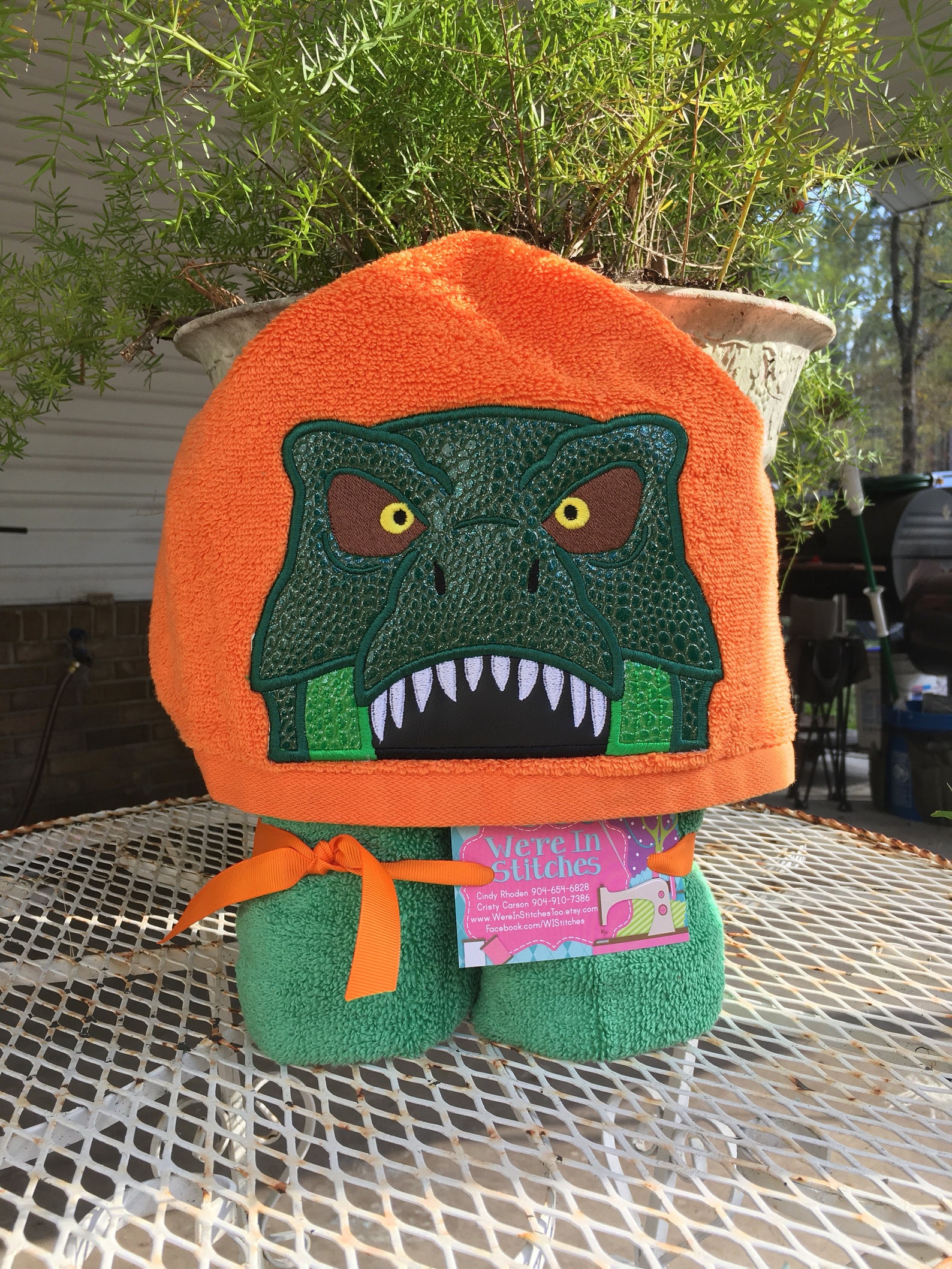 T-rex Hooded Towel T-rex Towel Dinosaur Towel Dino Hooded | Etsy