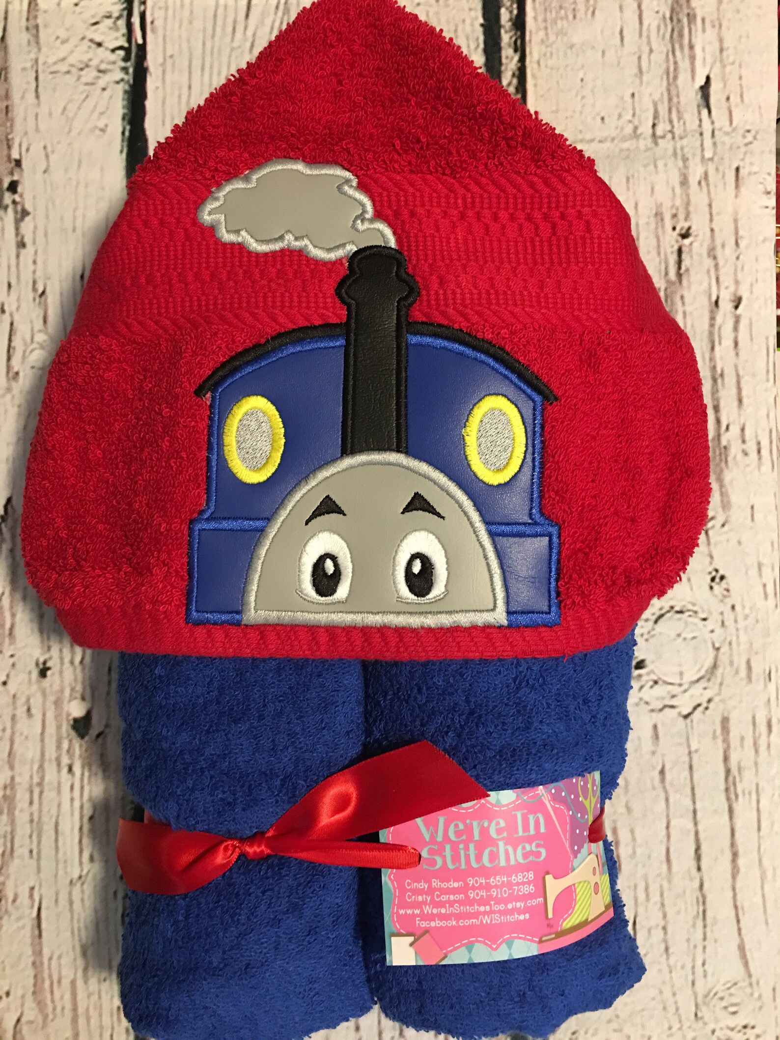 Thomas Train Hooded Towel Thomas Towel Pool Towel Bath - Etsy