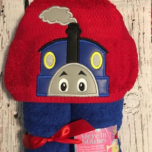 Thomas Train Hooded Towel, Thomas Towel, Pool Towel, Bath Towel, Beach ...