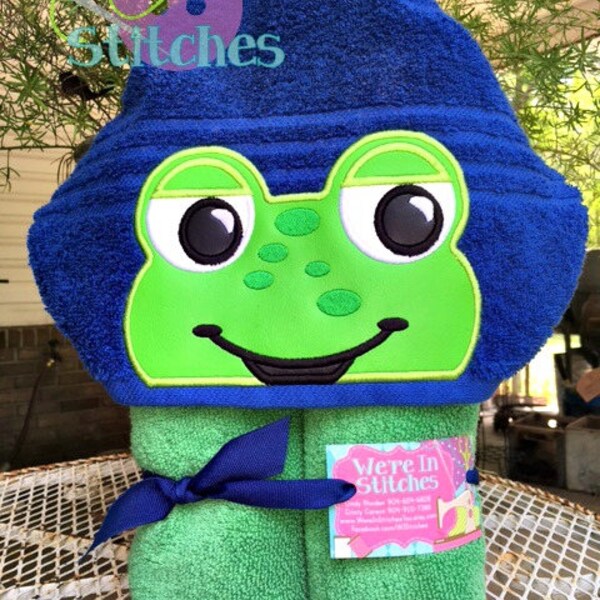 Frog Hooded Towel - Etsy