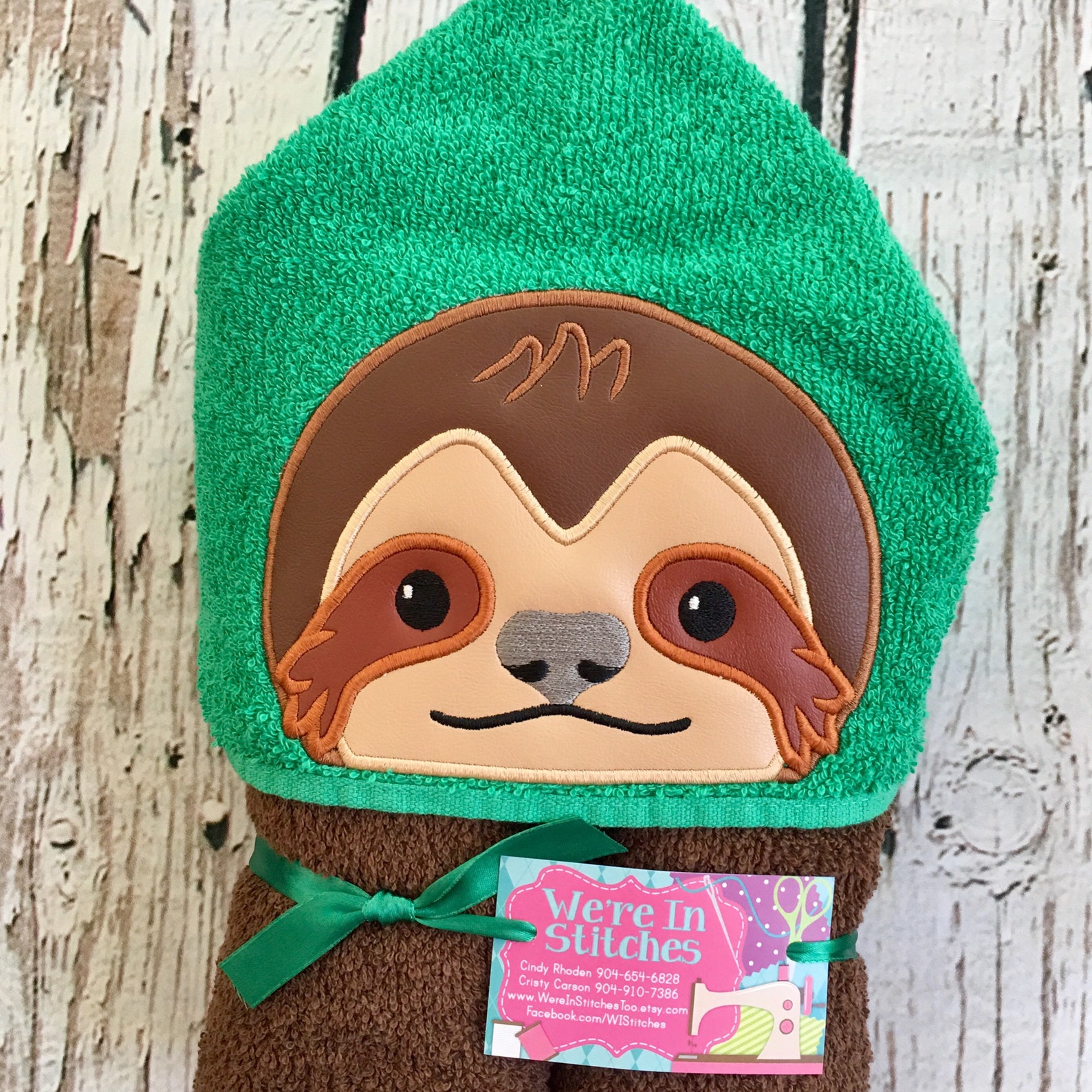 Sloth Hooded Towel Sloth Towel Bath Towel Beach Towel Pool - Etsy