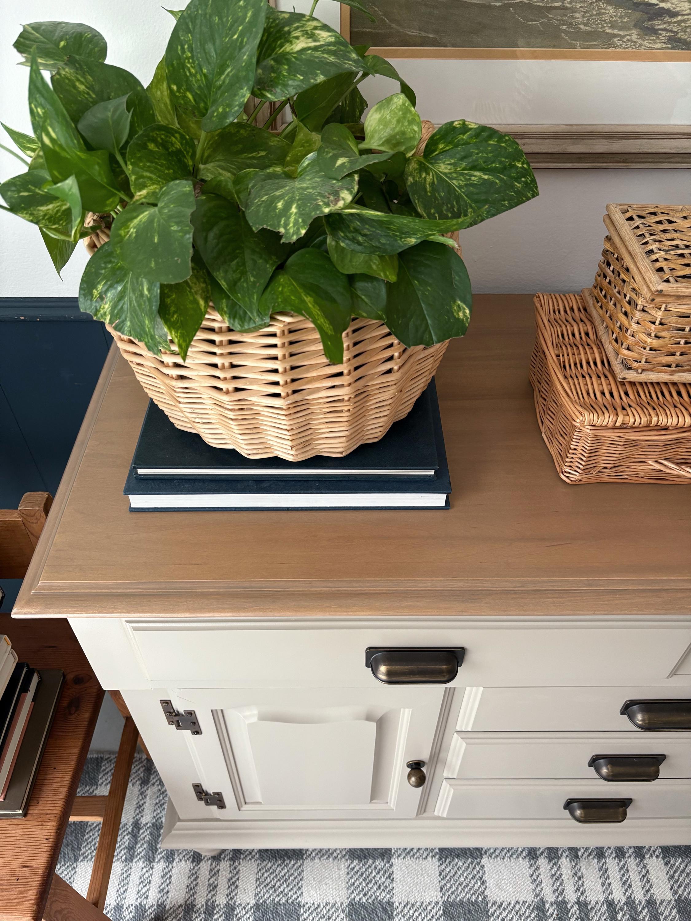 Vintage Taupe Maple Cottagecore Buffet Painted and Refinished! - Etsy