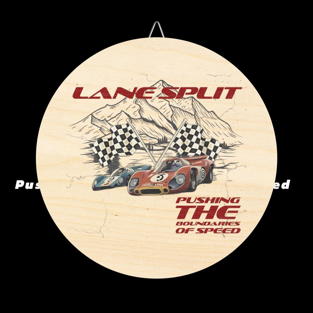 Wood Signs, Vintage Racer Sign, Race Car Wall Art, Retro Racing Decor ...