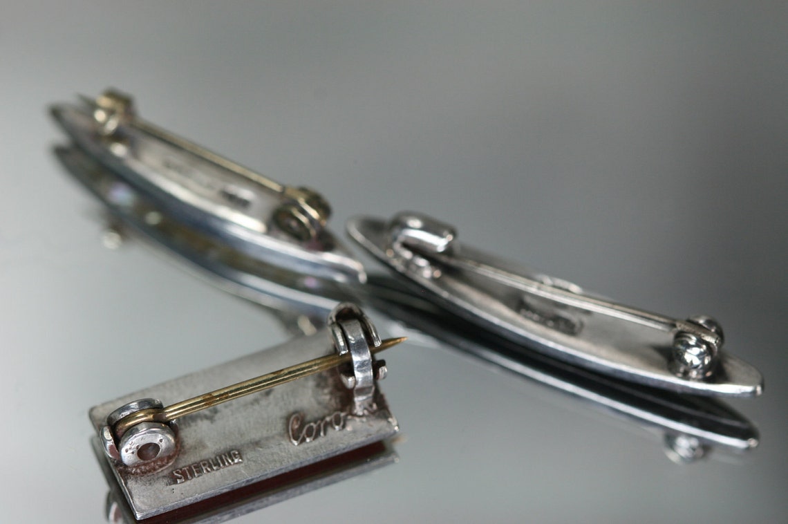Sterling Pins-lot of Vintage Sterling Pins-3pc - Etsy