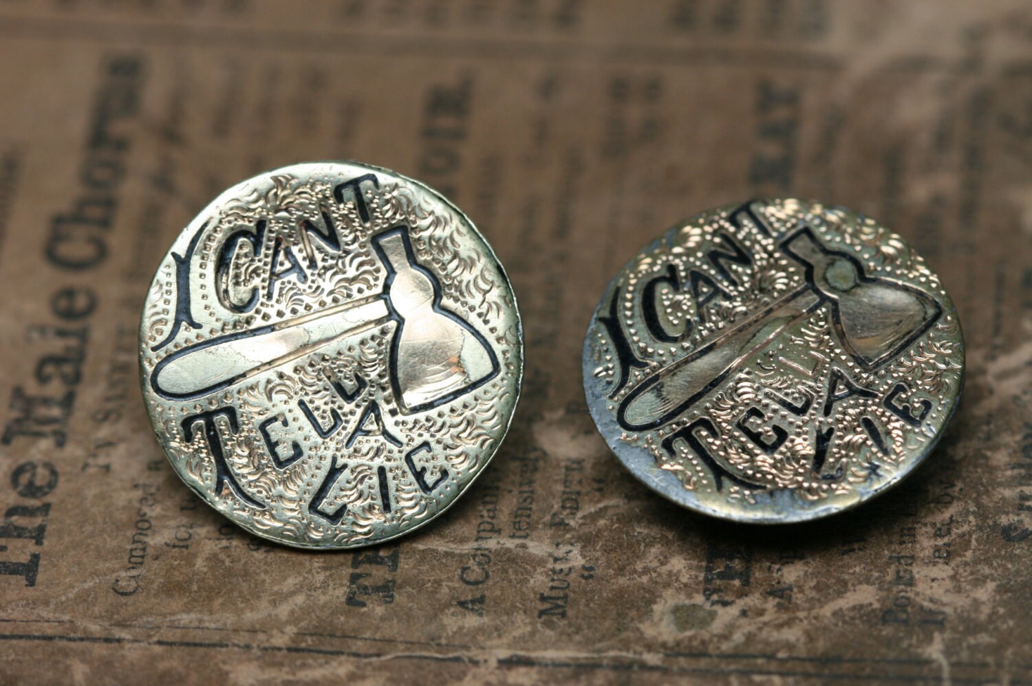 Victorian Gold Filled Taille 'D Epergne Collar Buttons - Etsy